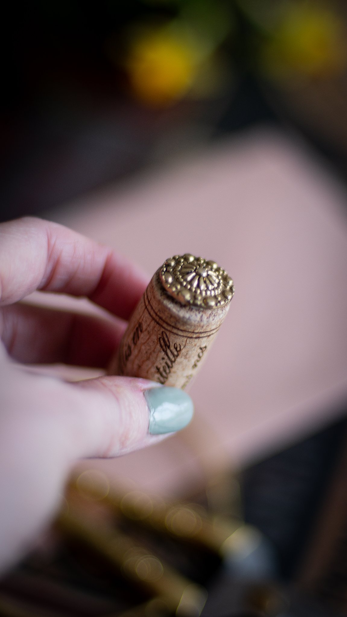 Upcycled sealing wax stamps – scraps & coffee grounds